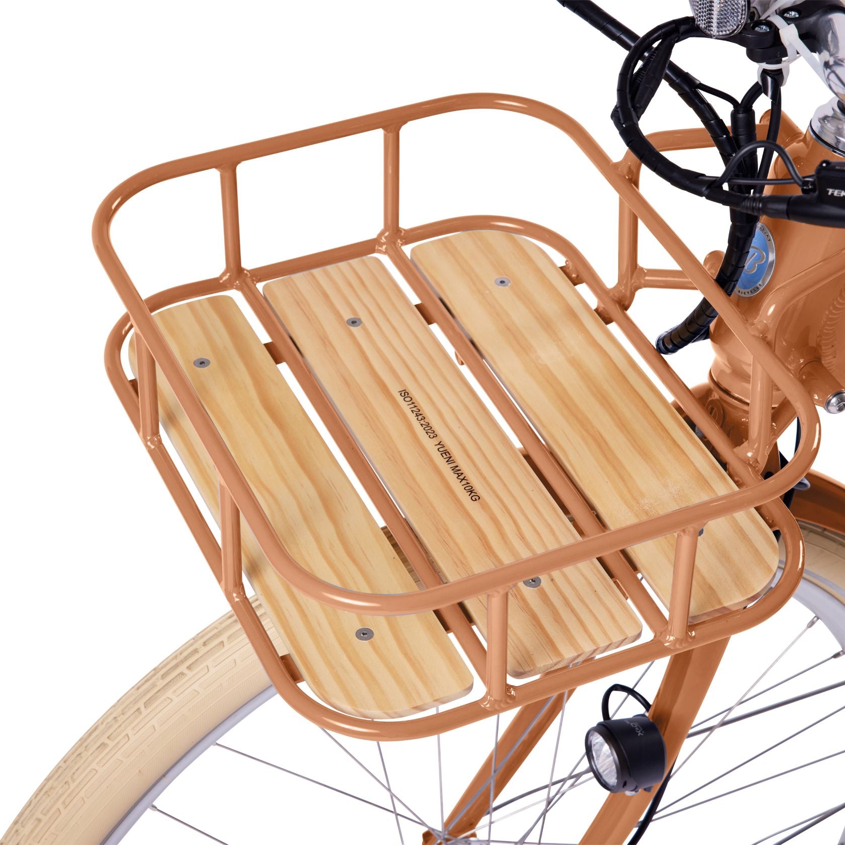 Premiere Lite Front Rack - Luxe Camel – Bluejay Bicycles