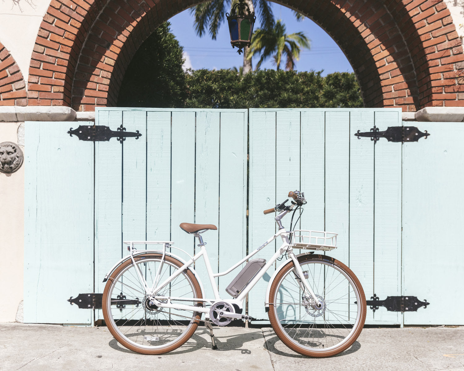 The hotel has a fleet of Bluejay Electric Bikes for guests to explore ...
